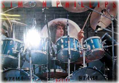 SIMON PHILLIPS UNOFFICIAL FAN -SITE IN JAPAN